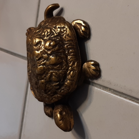 Art | Brass Turtle Heavy Opens | Poshmark